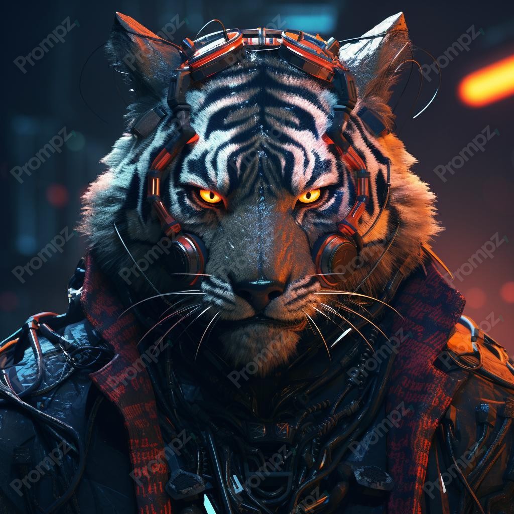 Cyberpunk Animals | Midjourney Prompt | Prompts Club
