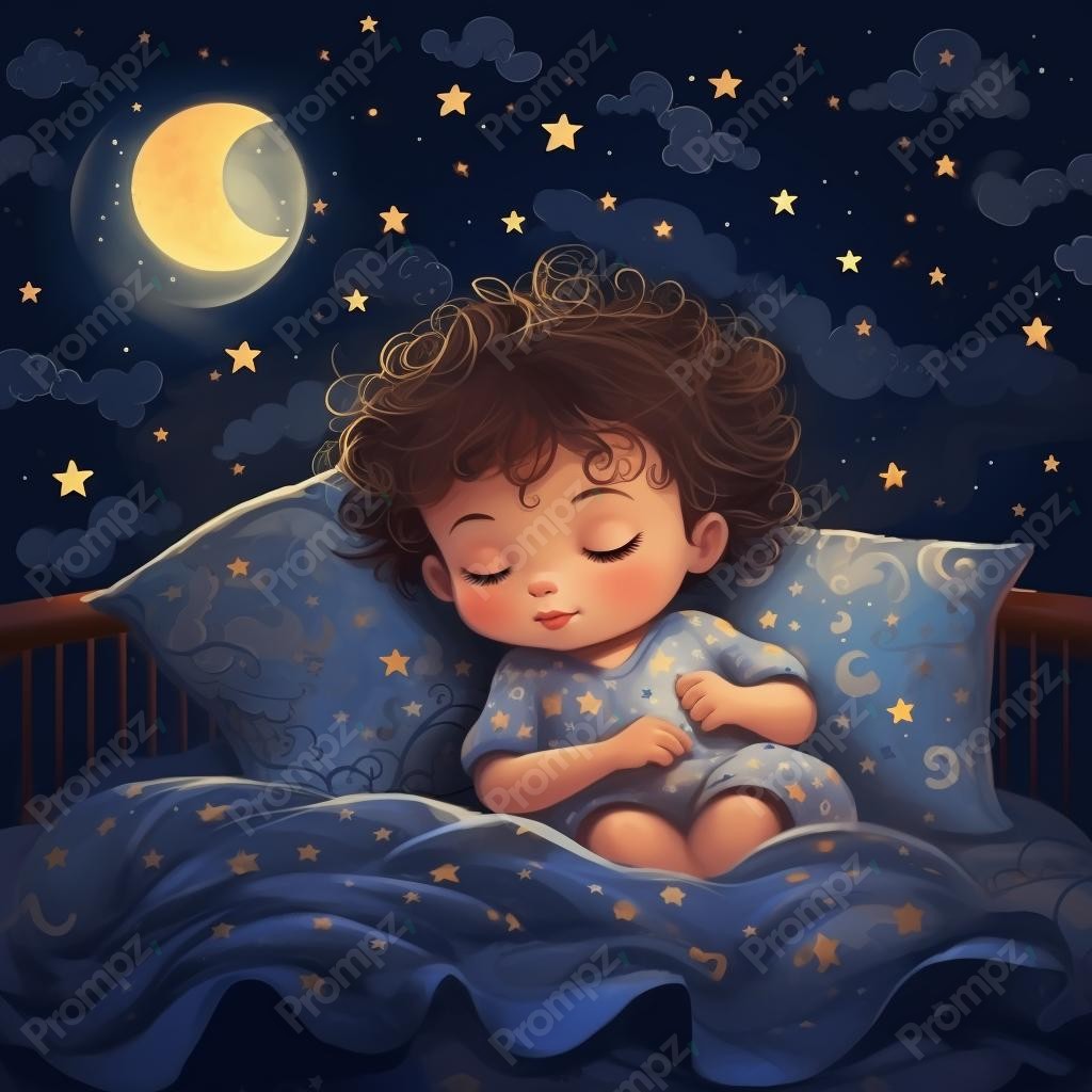 2D Cartoon Baby | Midjourney Prompt | Prompts Club