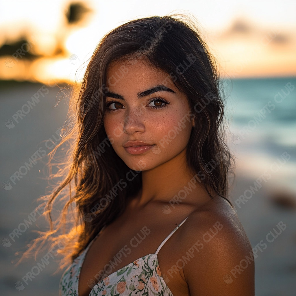 Midjourney Prompts Flirty Facial Expression | Midjourney Prompt ...