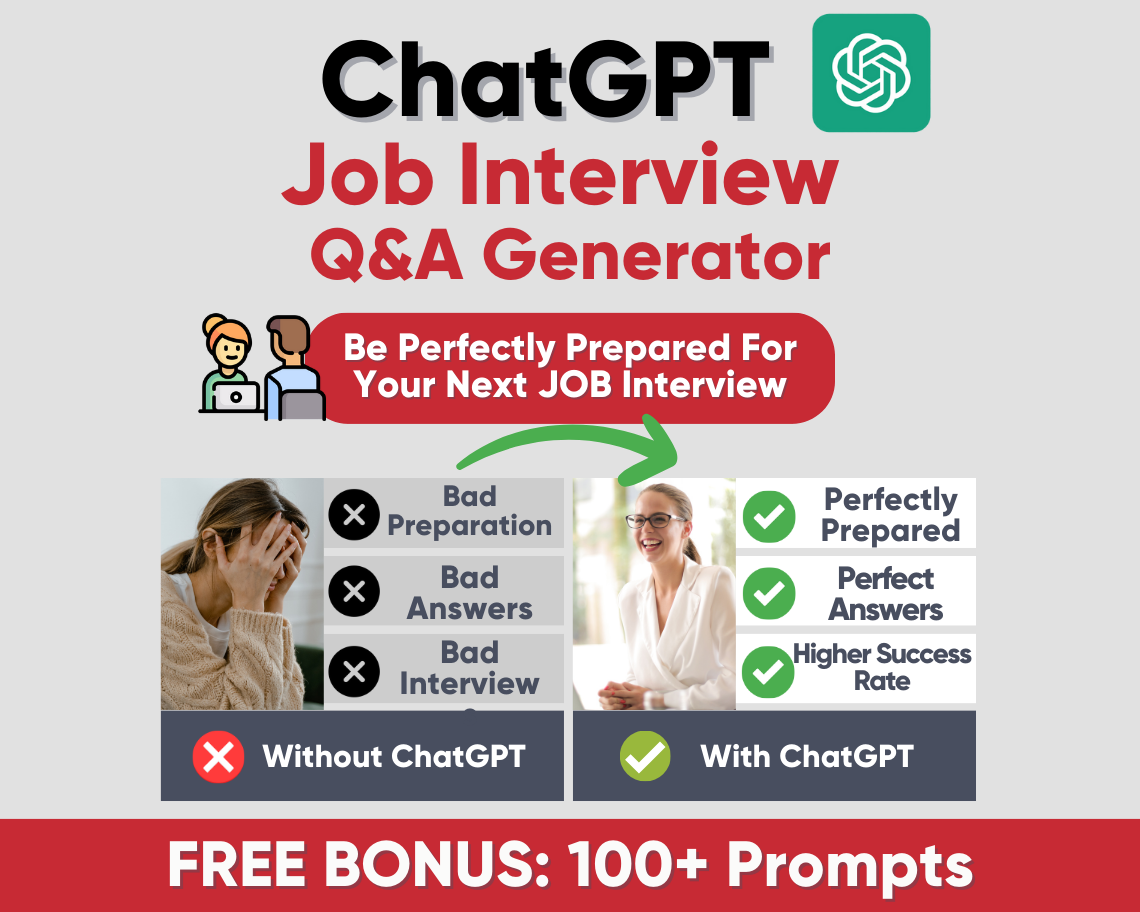 Chatgpt Job Interview Questions And Answers Generator Prompt Gpt Prompt Prompts Club