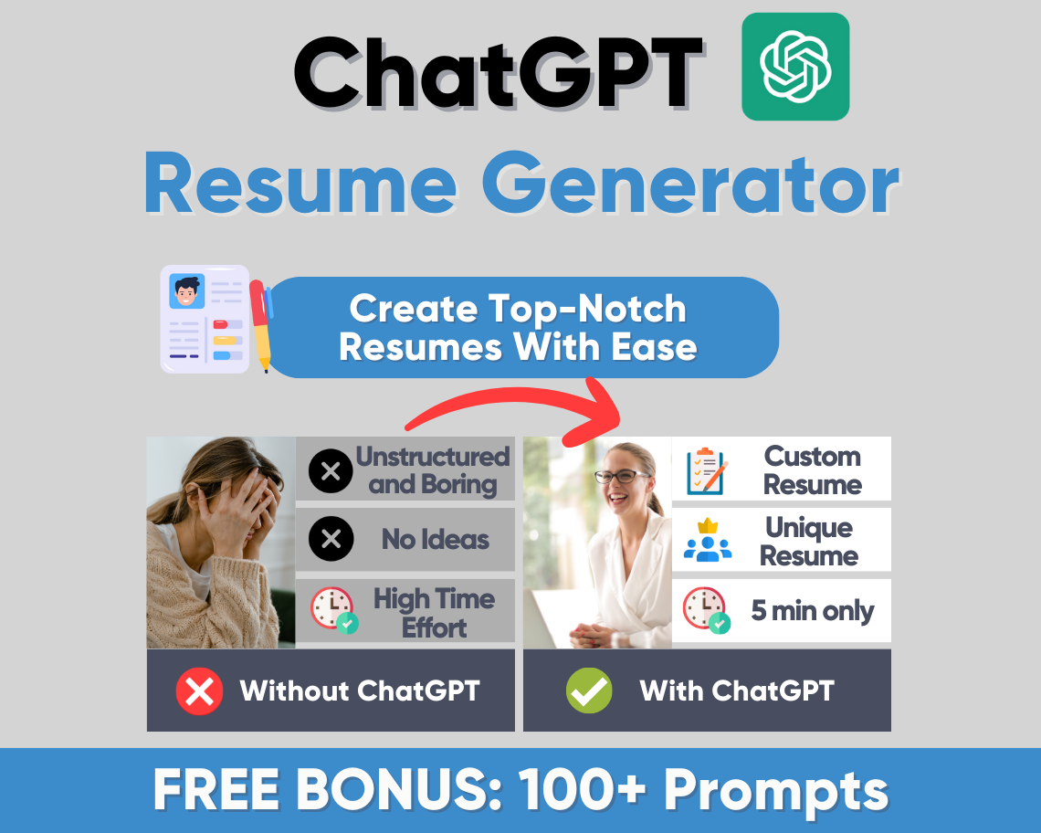 ChatGPT Resume Generator Prompt | GPT Prompt | Prompts Club