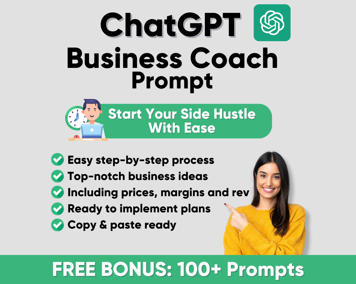 ChatGPT Business Coach Prompt | GPT Prompt | Prompts Club